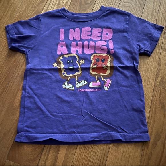 David & Goliath | Shirts & Tops | David And Goliath I Need A Hug Peanut ...